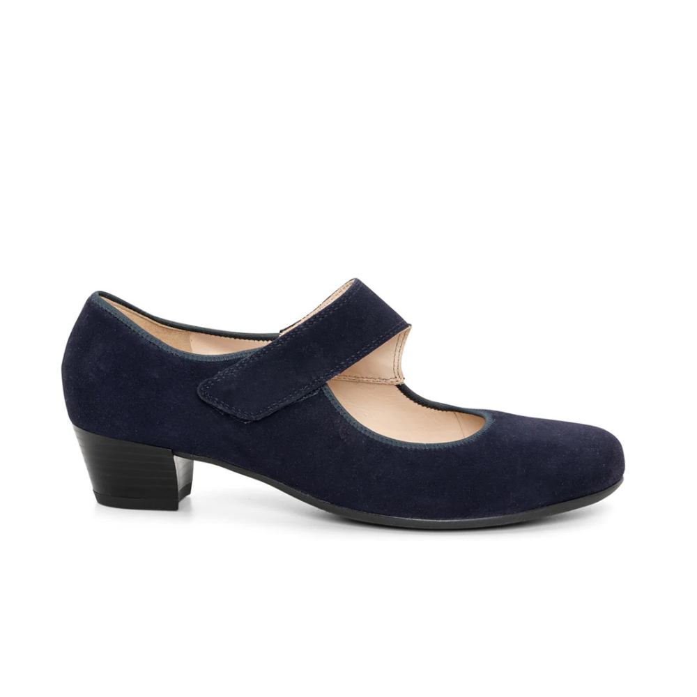 Calico II - Dark Blue Suede – Steve's Shoes