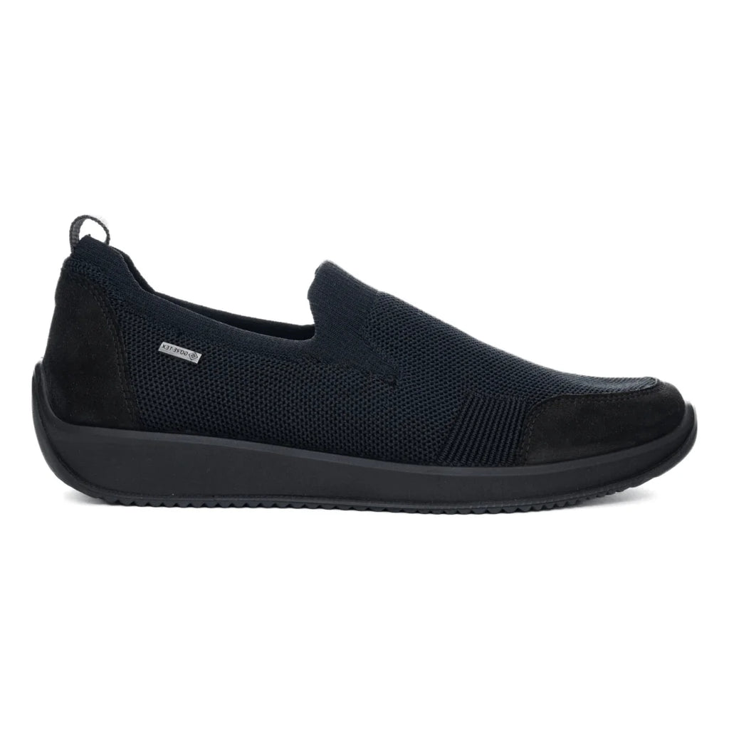 Lilith 2 Women's GORE-TEX® Slip-On Sneaker - Black – Steve's Shoes