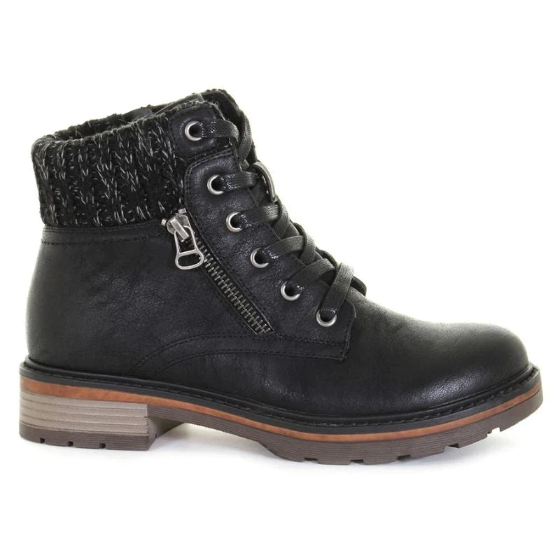 Women's Wanderlust Amy Waterproof Boot - Black – Steve's Shoes